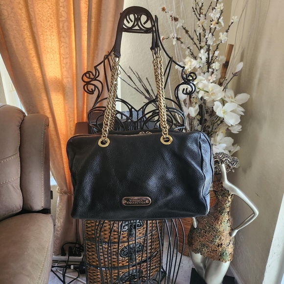 Versace Collection | Bags | Versace Collection Leather Shoulder Bag ...